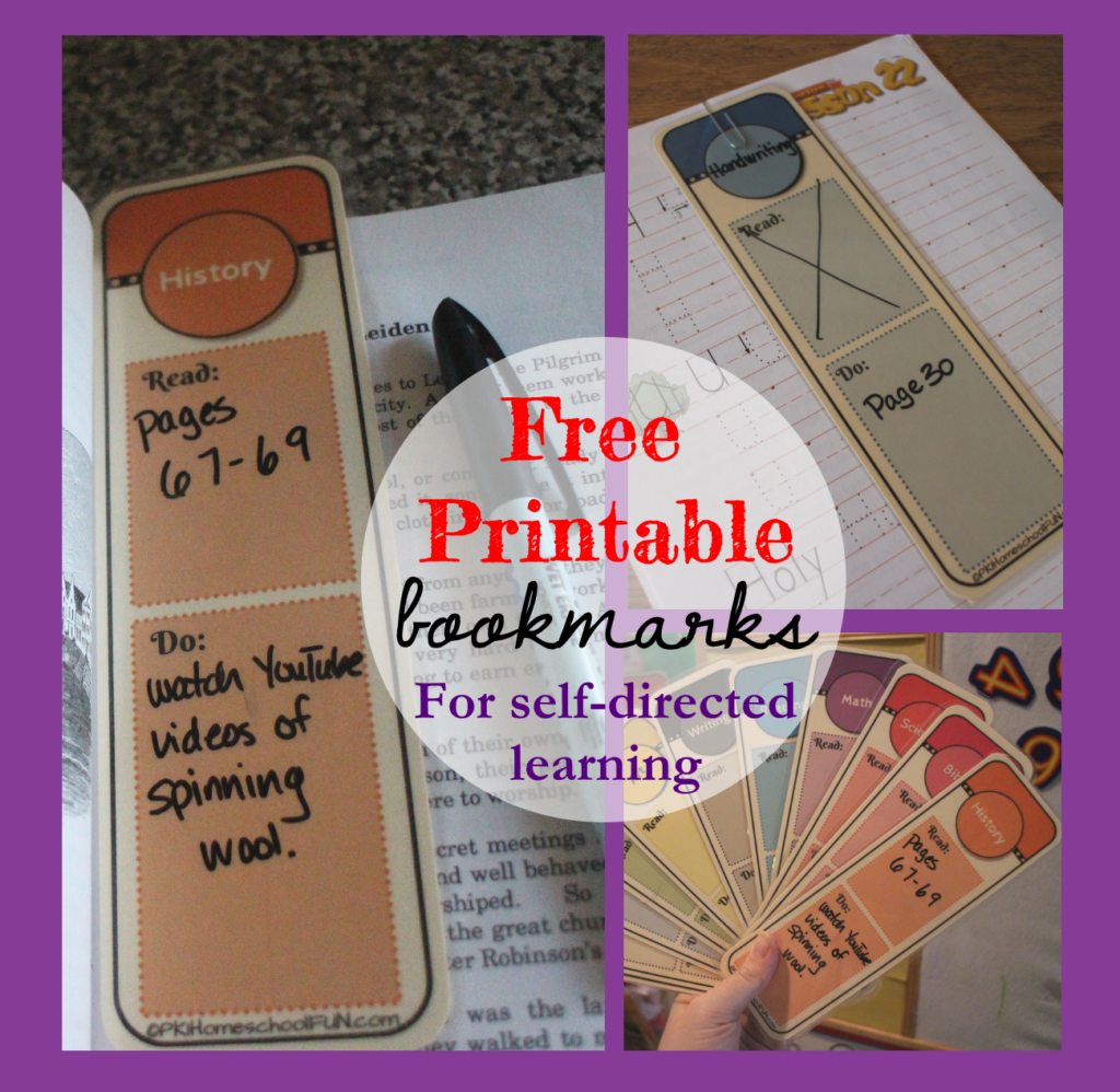 Daily Curriculum Bookmark Guides - PK1Kids