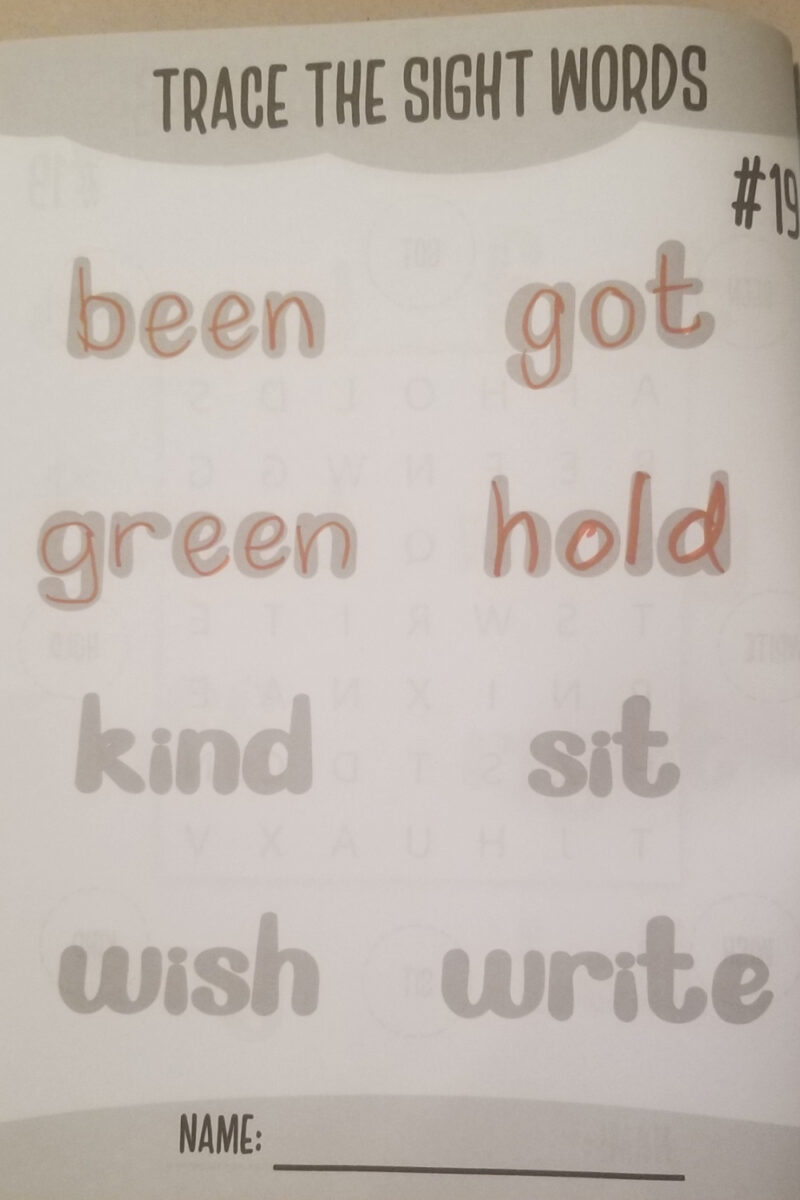 Free Printable Sight Word Word Searches - PK1Kids