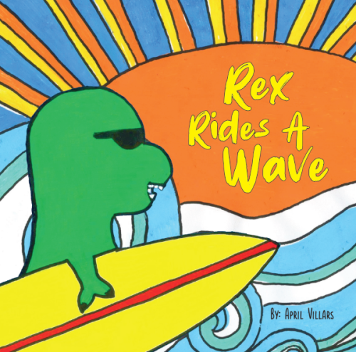 New Surfing Dinosaur Book For Kids - Rex Rides A Wave - PK1Kids